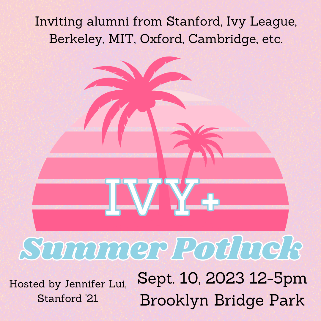 Columbia Club of New YorkIvy Summer Potluck at Brooklyn Bridge Park